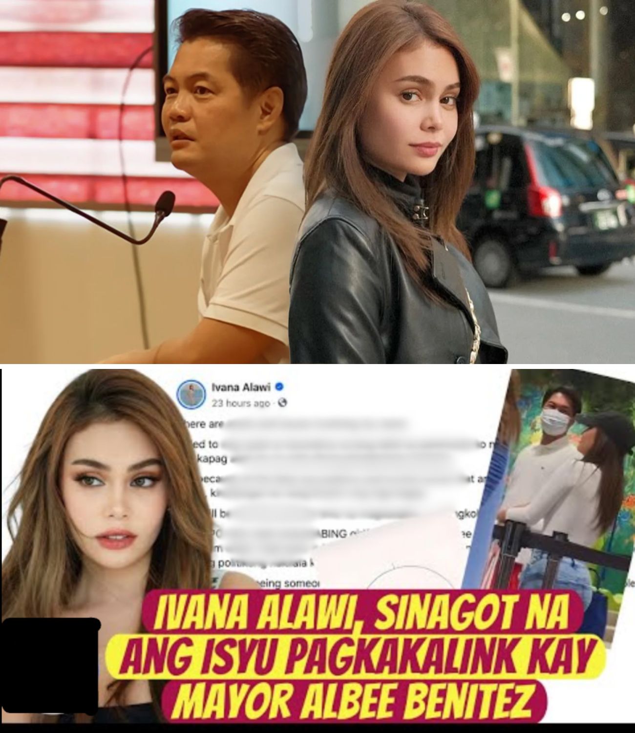 Ivana Alawi, Sinagot Na Ang Isyu Pagkakalink Kay Mayor Albee Benitez - News