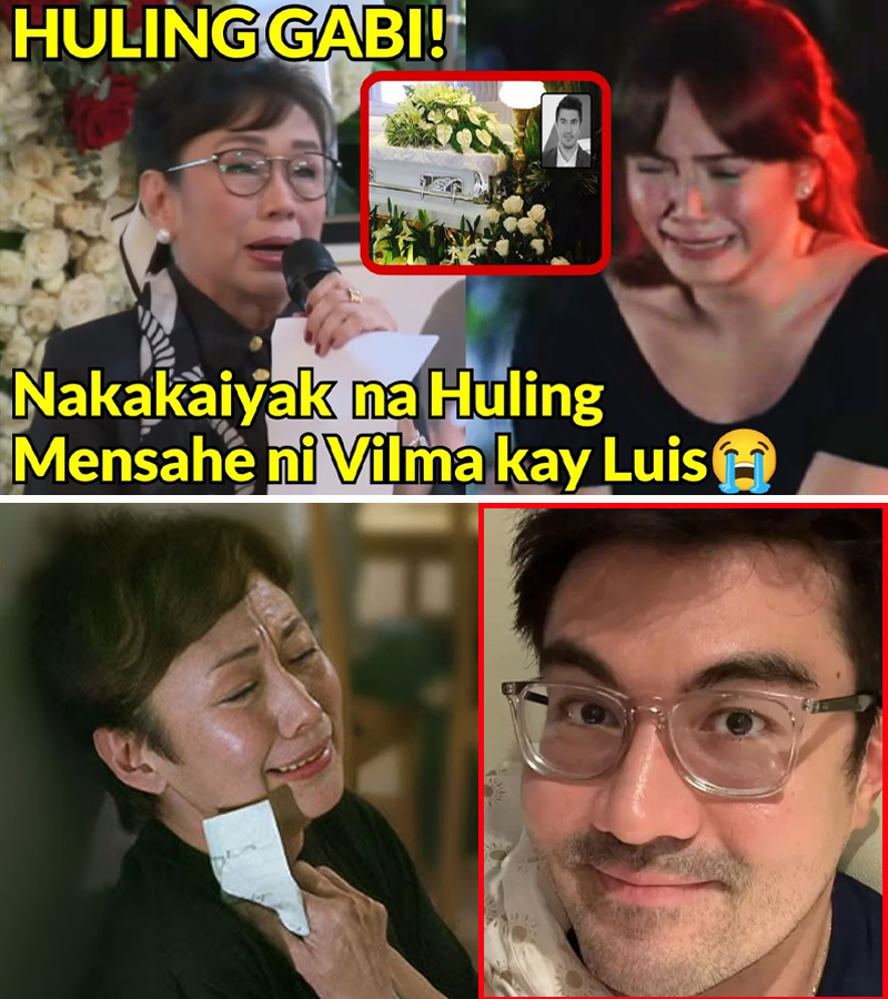 Vilma Santos Breaks Down in Tears During Final Wake of Luis Manzano – Her Last Message Leaves ...
