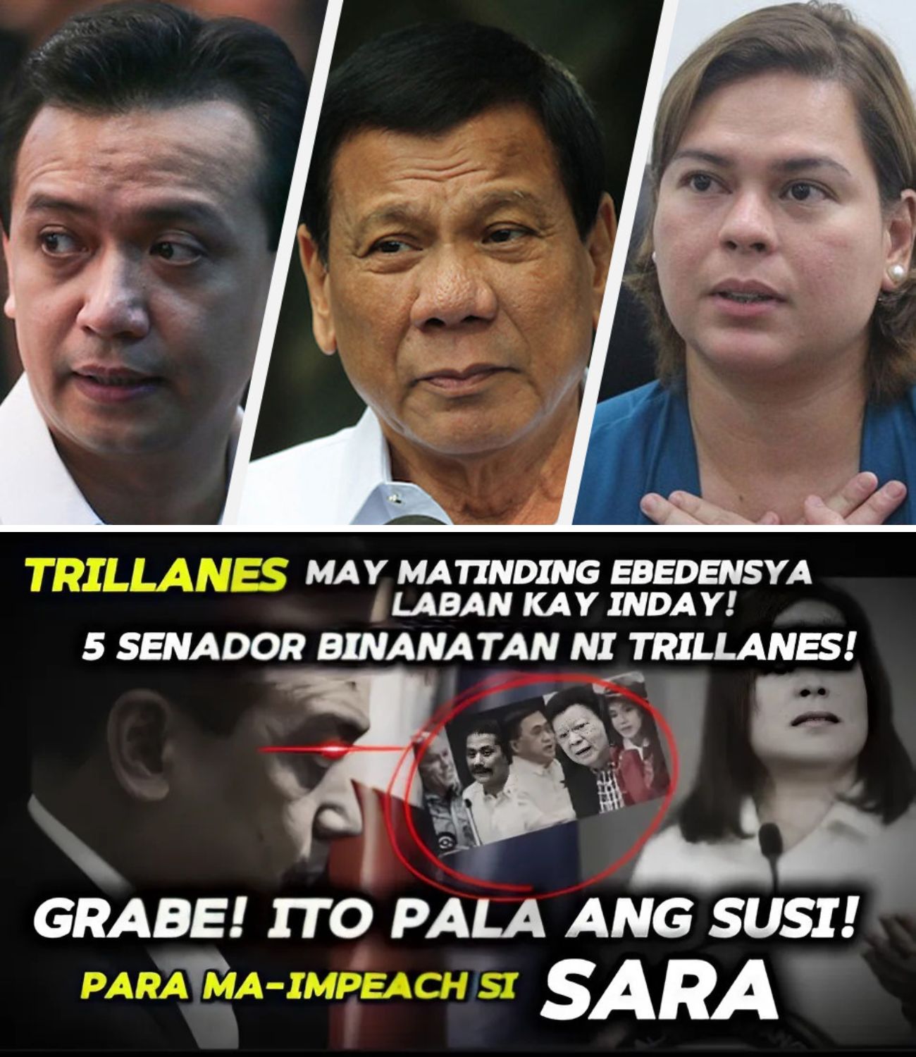 AT LAST: TRILLANES EXPOSES SARA DUTERTE WITH IRREFUTABLE EVIDENCE ...