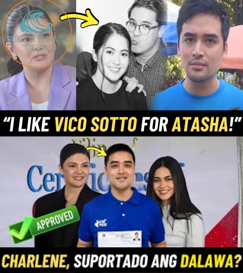 🔴 Charlene Gonzales Breaks Her Silence: No Objection to Vico Sotto and Atasha Muhlach’s Budding ...