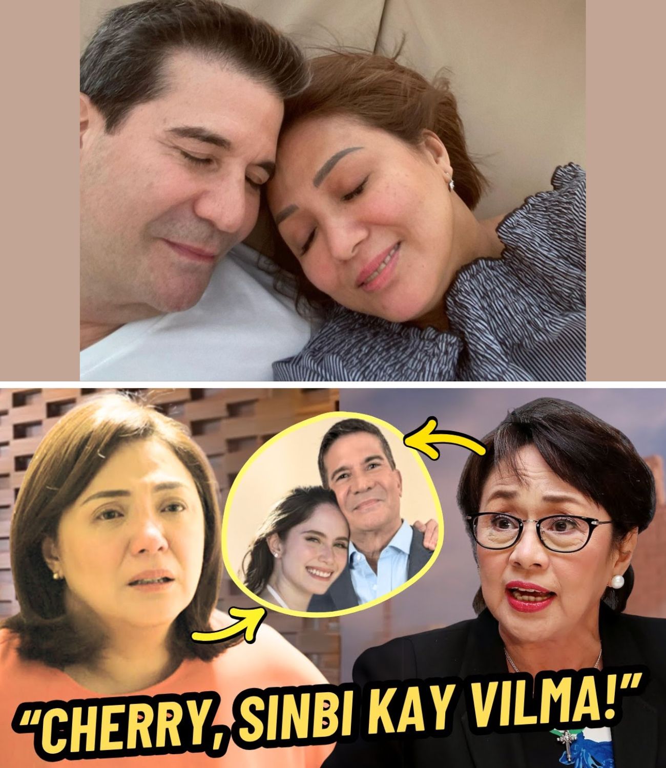 SHOCKING REVELATION! Cherry Pie Isinumong Kay Vilma Santos ang Ugnayan nina Jessy at Edu Manzano ...